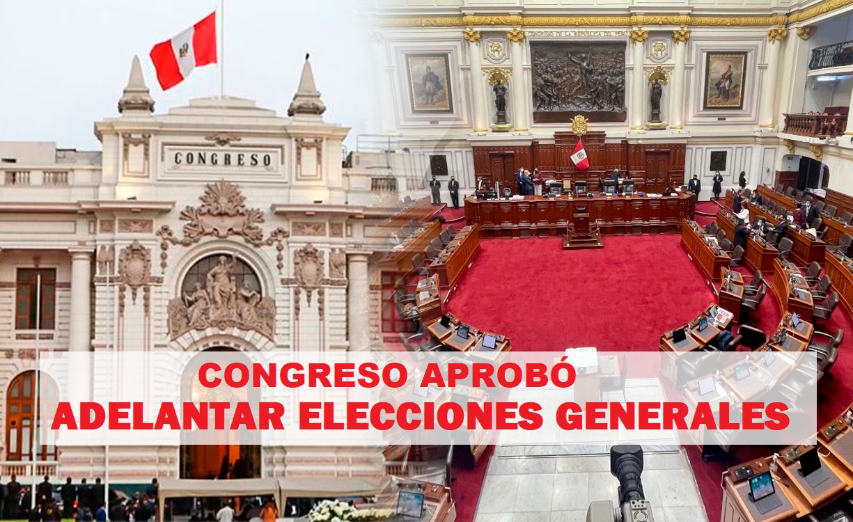 Aprueban adelantar elecciones generales para abril del 2024. | Udeapolis